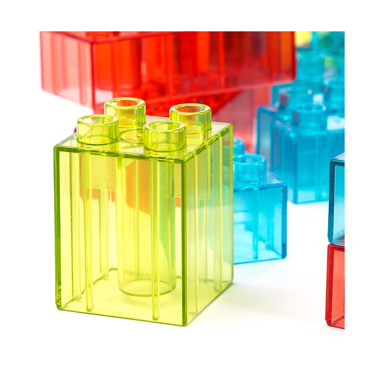 Juego de construcción Translucent Blocks