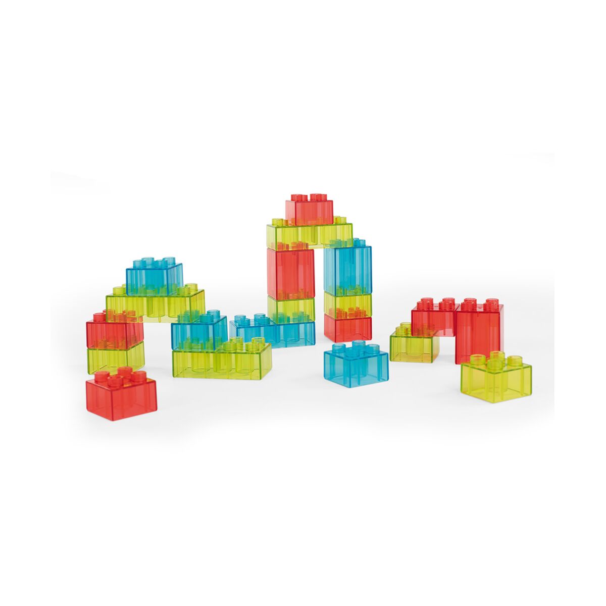 Juego de construcción Translucent Blocks