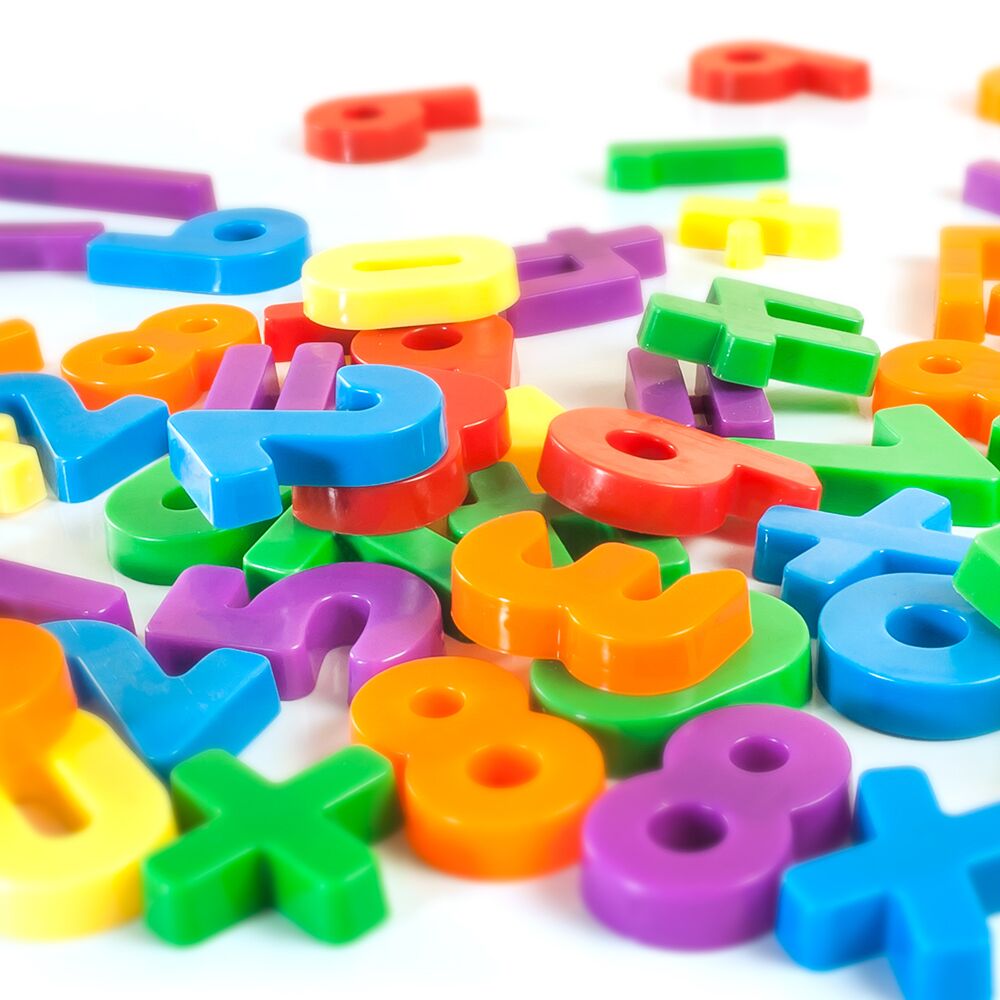 Números magnéticos (54 piezas) | Miniland ES